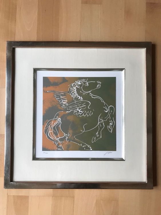Original Litho Pegasus von Hans Erni (Gebraucht) in Rünenberg für CHF 550 – mit Lieferung auf ...