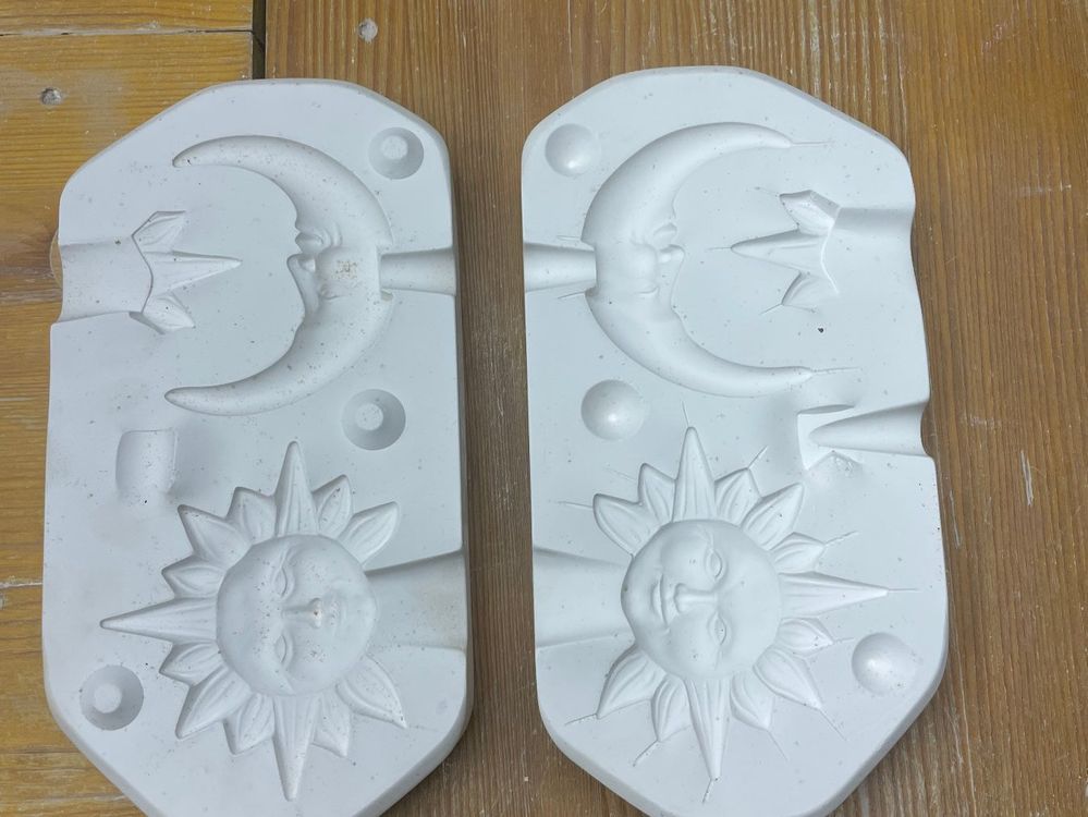 Keramik Gips Giessformen Engel Sonne Bär Scioto & Hartenfels (Gebraucht ...