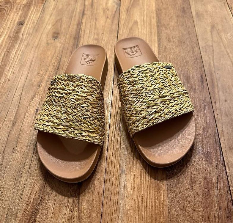 Reef Damen-Slides «Cushion Scout Braids» - Grösse 38.5 (Neu (gemäss ...