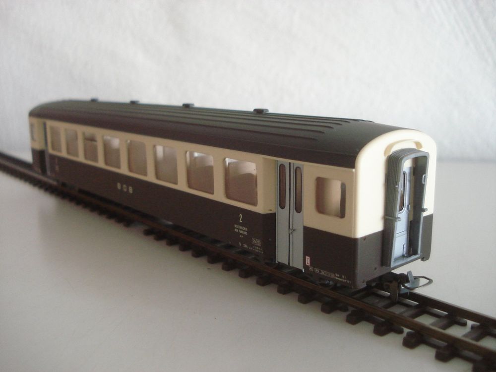 Bemo H0m: Personenwagen B 244 der BOB, OVP, wie neu (Gebraucht) in St.Gallen für CHF 131 – mit ...