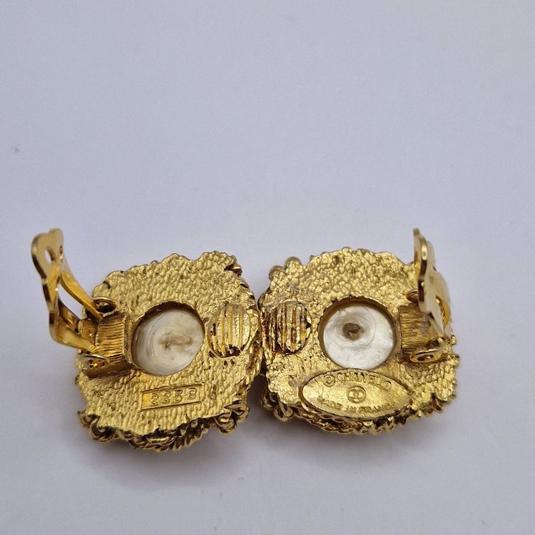 Vintage Chanel Ohrclips | Kaufen auf Ricardo