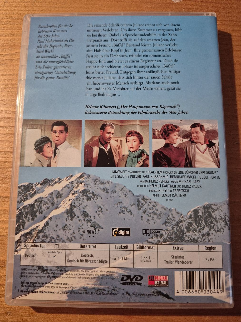 Die Zürcher Verlobung - Liselotte Pulver (DVD) NEU und OVP (Gebraucht ...