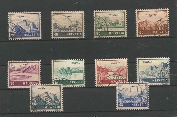 1941 LANDSCHAFTEN UND FLUGZEUGE Satz+EW. | Kaufen auf Ricardo