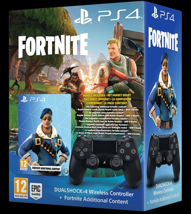 PS4 BUNDLE (DUALSHOCK 4 WIRELESS CONTROLLER + FORTNITE ADD.) | Kaufen ...