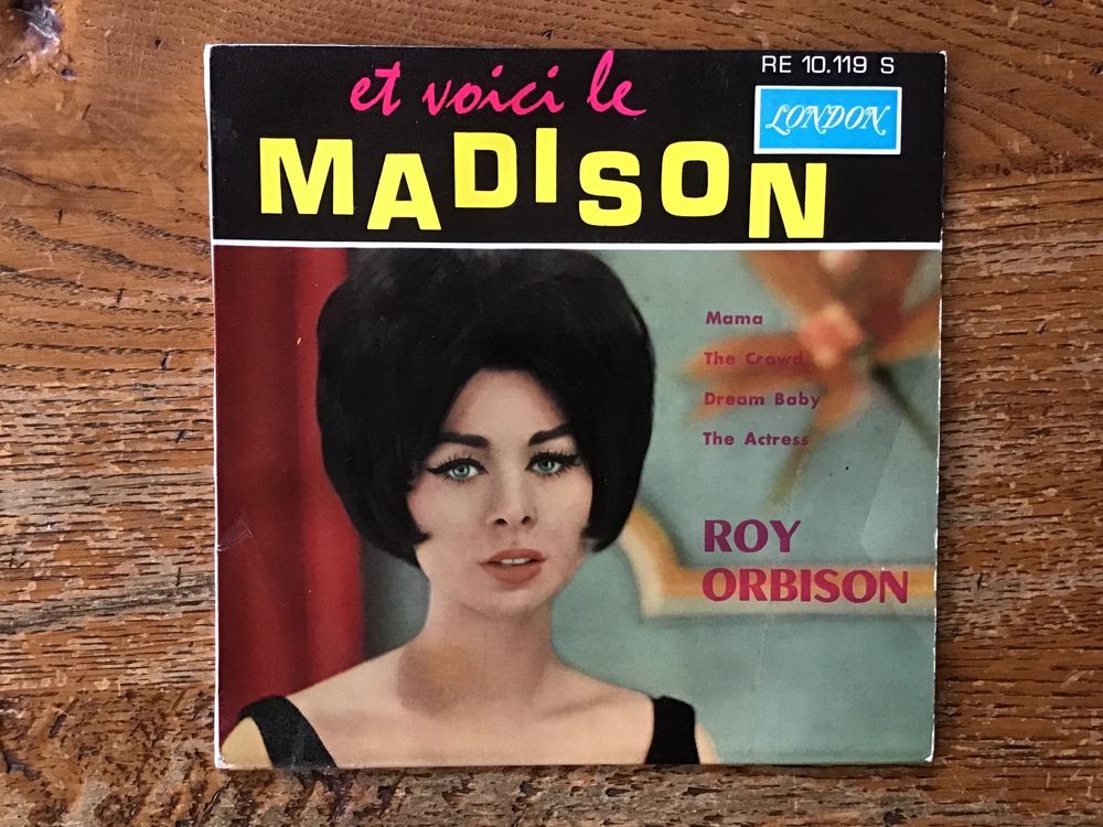 French EP Roy Orbison « et voici le madison » (D'occasion) à pour CHF ...