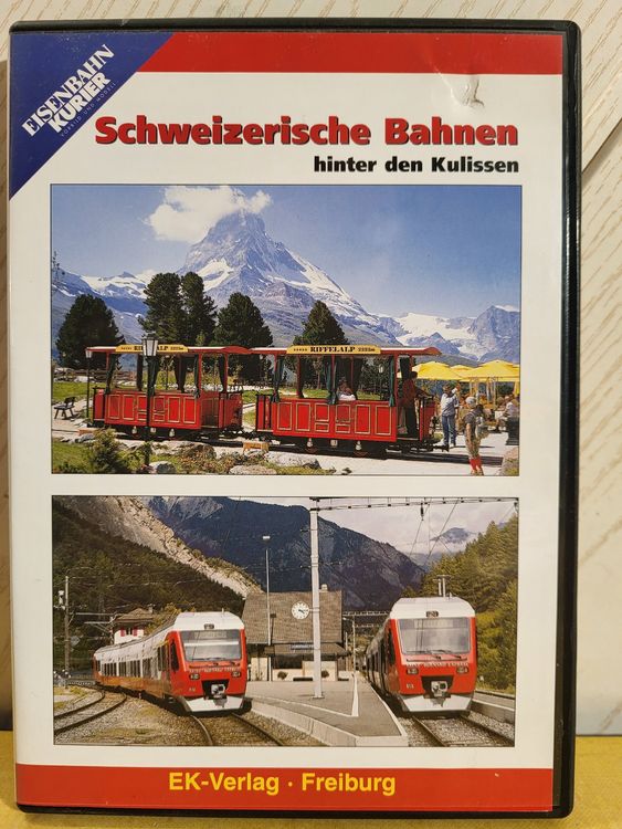 DVD - SCHWEIZER BAHNEN - hinter den KULISSEN (Gebraucht) in Biel/Bienne für CHF 5 – mit ...