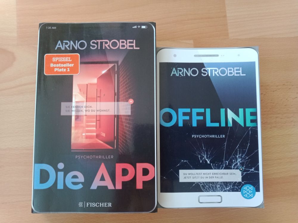 Arno Strobel die App & offline Psychothriller Thriller (Gebraucht) in ...