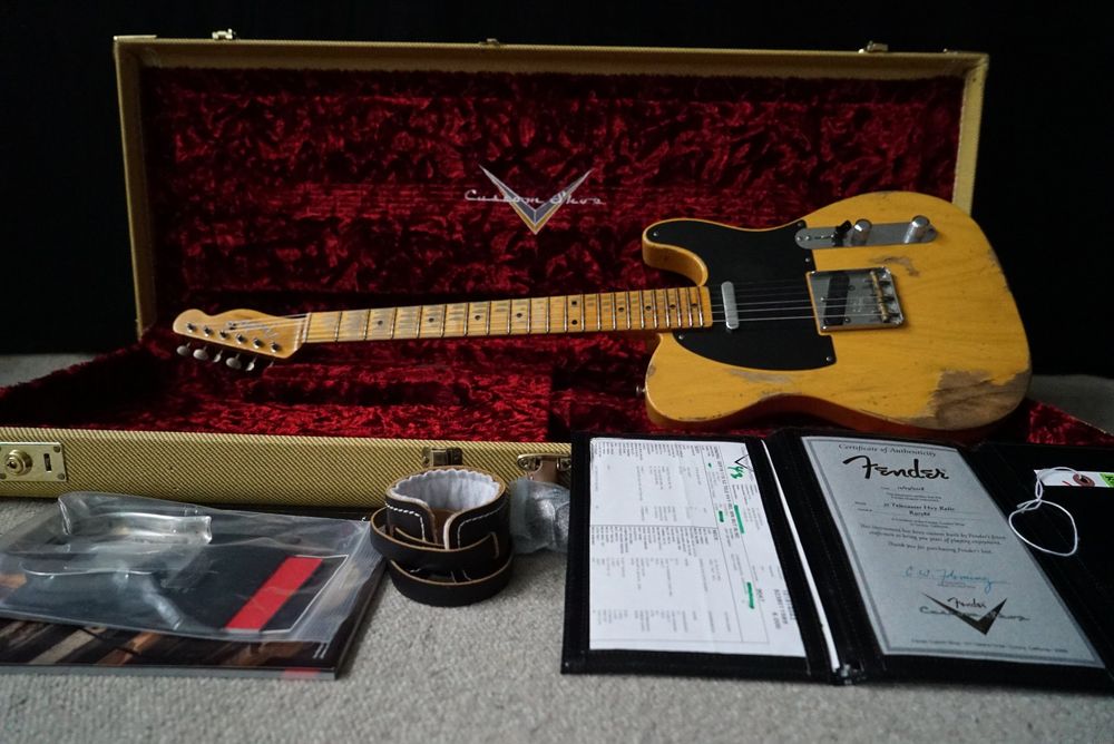 Fender Custom Shop '52 Telecaster Heavy Relic Jg.2018 (Gebraucht) in Ortschwaben für CHF 3800 ...