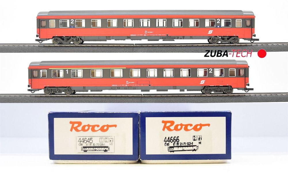 Roco 44645/44666 2x Abteilwagen ÖBB H0WS (Neu (gemäss Beschreibung)) in ...