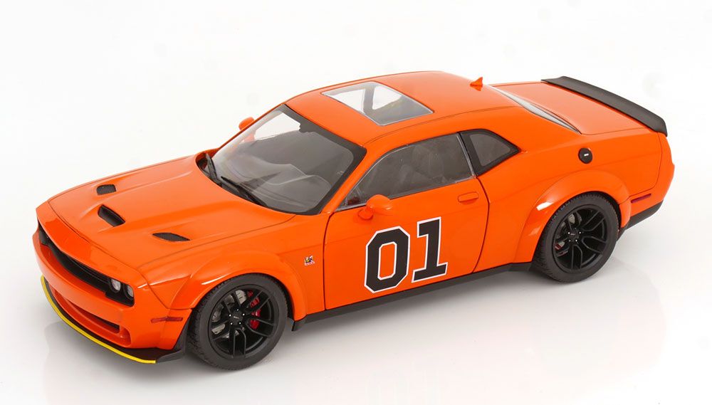 DODGE CHALLENGER RT TRIBUTE DUKE OF HAZZARD 1:18 SOLIDO | Acheter sur ...