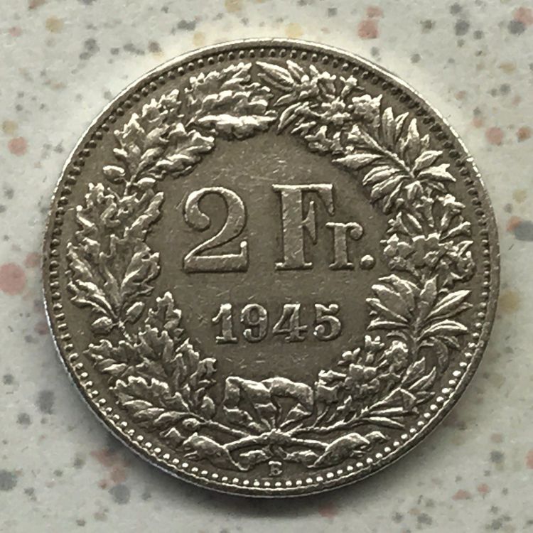 1945 2 Franken sehr gesucht !!!! | Kaufen auf Ricardo