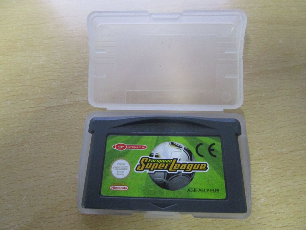 European Super League Game Boy Advance GBA Soccer Fussball (Gebraucht ...