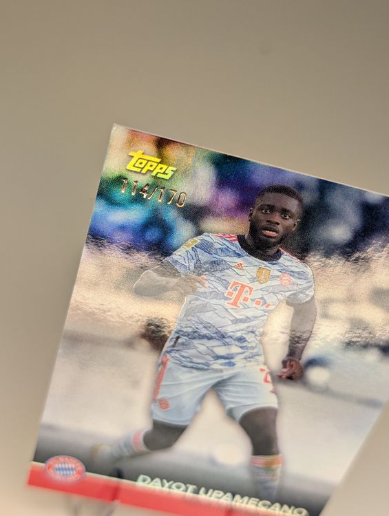 Dayot Upamecano 114/170 FC Bayern München Topps Fan Set (Neu (gemäss ...
