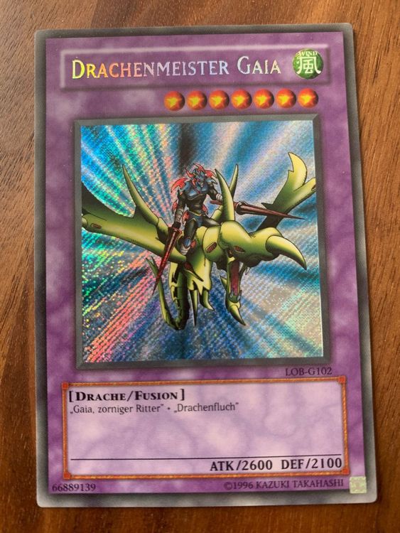 Drachenmeister Gaia LOB - Secret Rare | Kaufen auf Ricardo