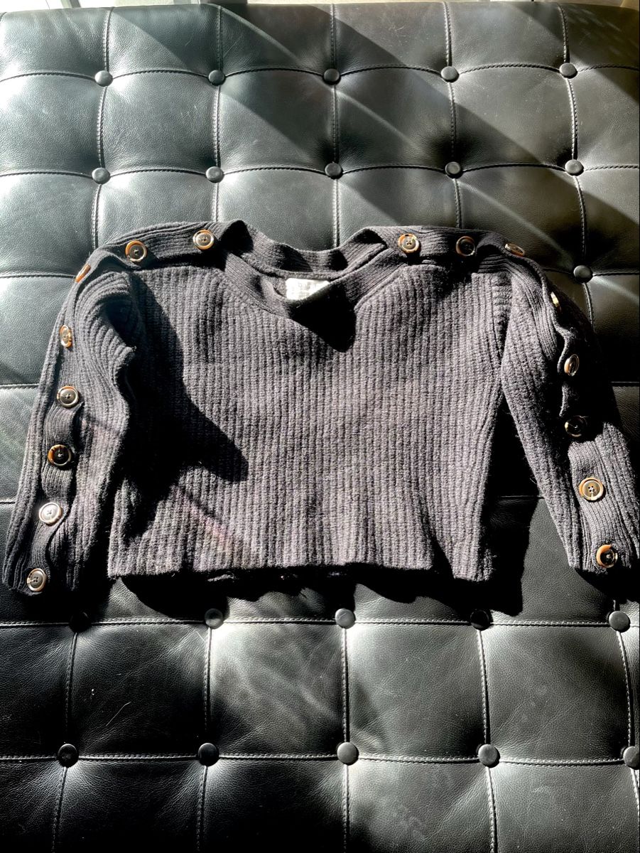 Pull Ba&sh noir, taille 1, parfait pour l'automne! (Neuf (Voir ...