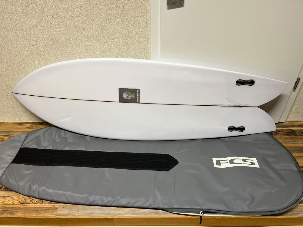 Christenson 5'8'' Chris Fish (FCS II) + Finnen + Bag ⑤ №213 (Gebraucht ...
