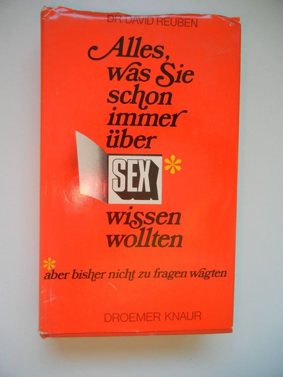 Erotik Alles Was Sie Schon Immer über Sex Wissen Wollten Kaufen Auf