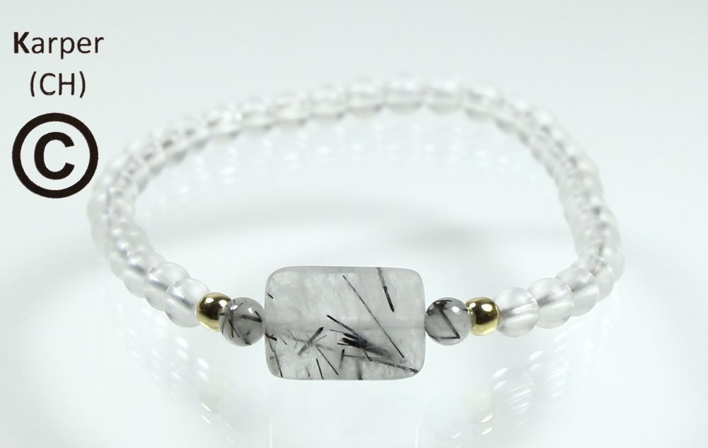 Turmalin Quarz, Bergkristal/Quartz Tourmaline, Cristal roche | Kaufen auf Ricardo