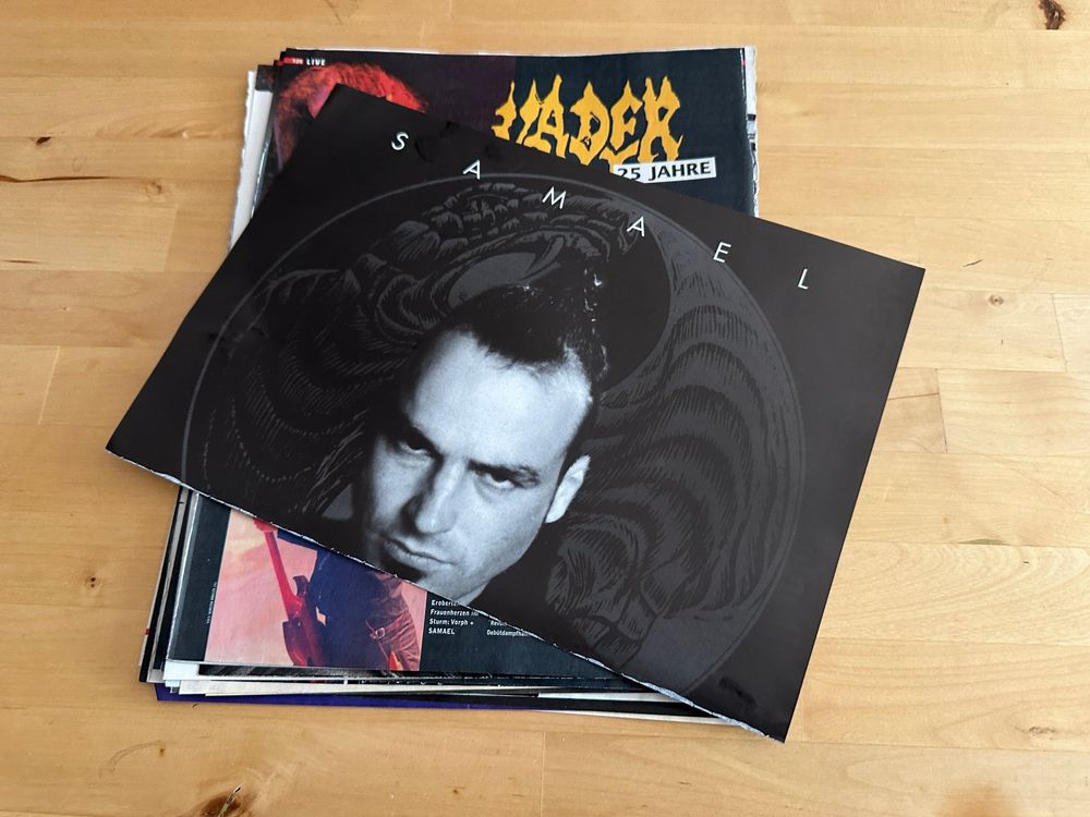 SAMAEL tolle Berichte + Poster Schweizer Rock Band CH (Gebraucht) in ...