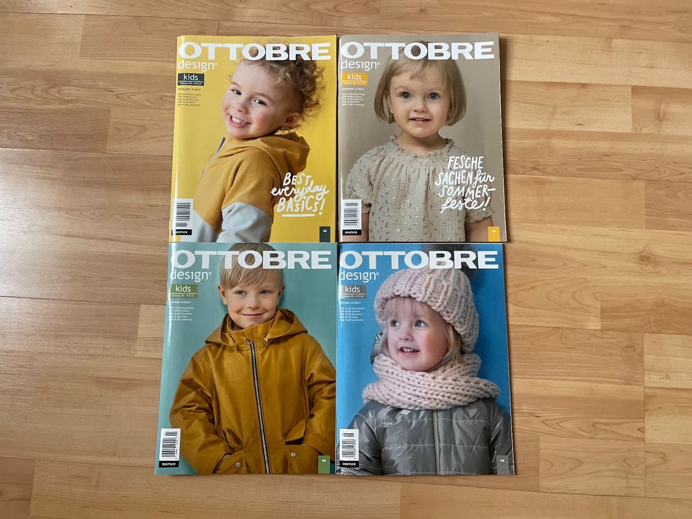 Ottobre Design Kids 4 Stk Jahrgang 2021 Schnittmuster | Kaufen auf Ricardo