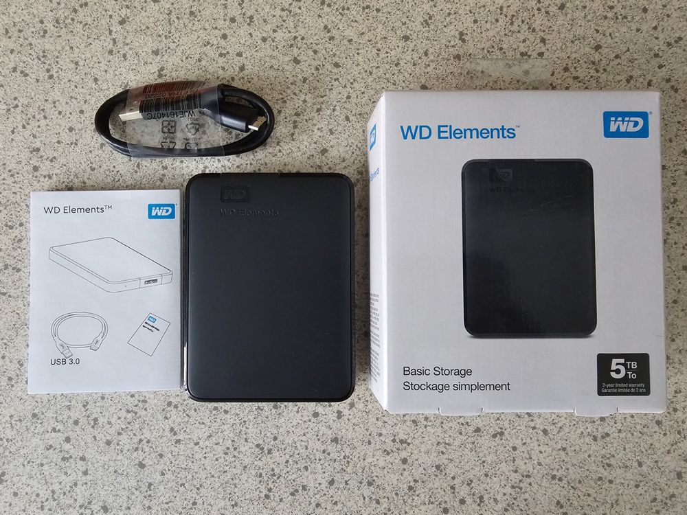 Externe 2,5“ Harddisk 5 Terabyte USB 3 - Western Digital | Kaufen auf ...