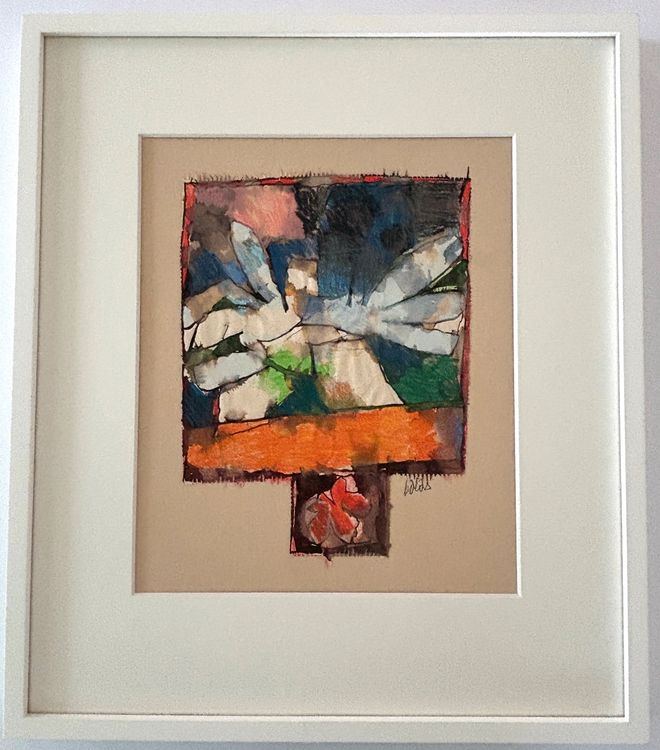 Pierre Ballas -sign. Mischtechnik auf Papier, Galerierahmung (Gebraucht ...