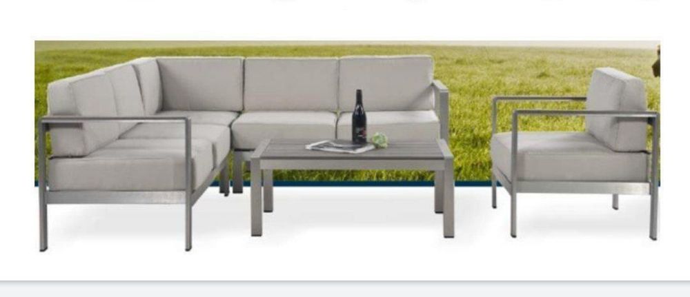 LUXUS ALUMINIUM LOUNGE SET! JETZT -55% (Neu und originalverpackt) in ...