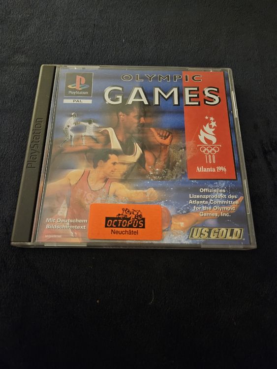 Olympic Games Atlanta 1996 Playstation 1 PS1 Spiel Top Zust. | Kaufen ...