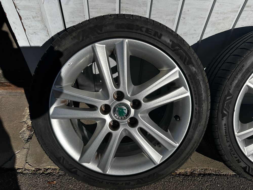 Skoda Fabia 16 Zoll Alufelgen inkl. Sommerreifen | Kaufen auf Ricardo