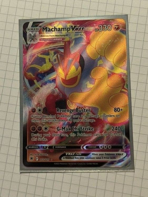 Pokemonkarte Machamp Vmax 073/189 (Neu (gemäss Beschreibung)) in ...