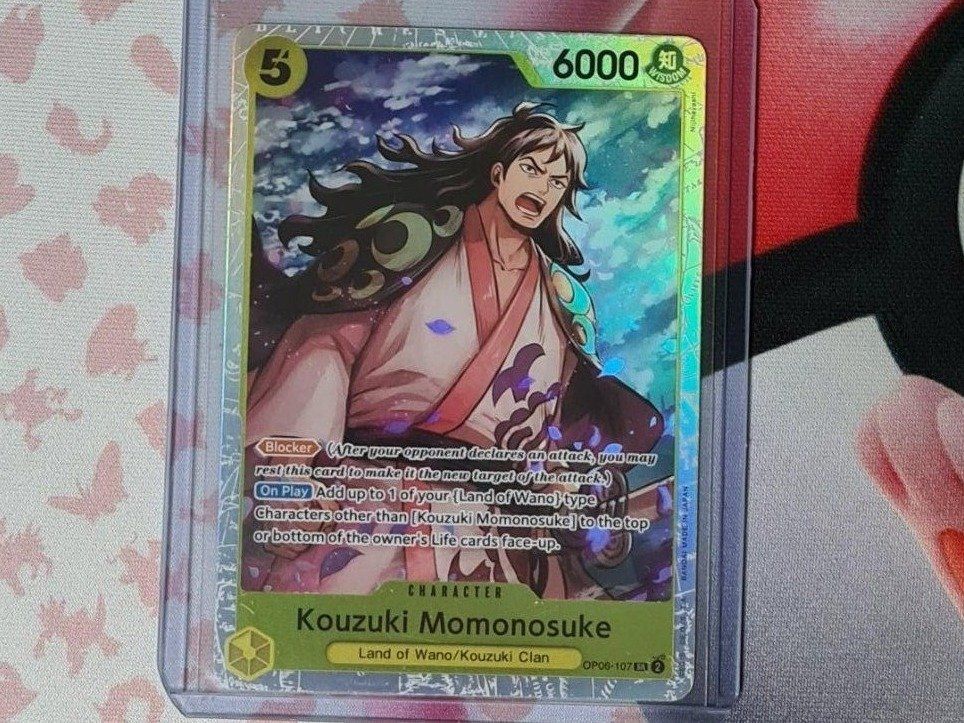 One Piece TCG: Kouzuki Momonosuke - SR - OP06 (EN) | Kaufen auf Ricardo