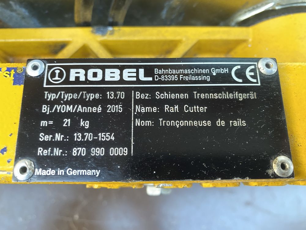 Husqvarna 3122K Trennjäger Robel Rail Cutter Motorsäge Husqy (Gebraucht ...