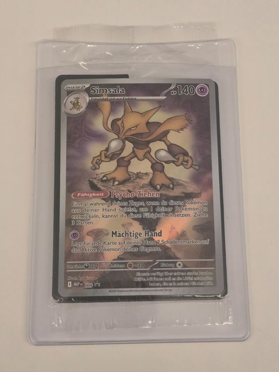 🇩🇪 Pokemon Mega Evolution 》Simsala 009 》Promo OVP (Neu (gemäss ...