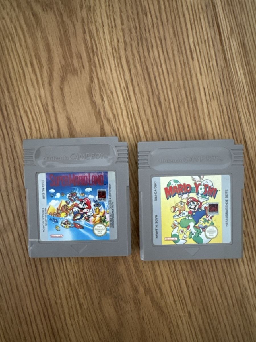 Nintendo Gameboy: Super Mario Land + Mario & Yoshi (Gebraucht) in ...
