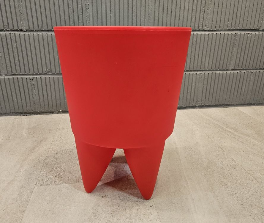 Designer 1er Hocker "BUBU" Philippe Starck, France, rot (Gebraucht) in ...