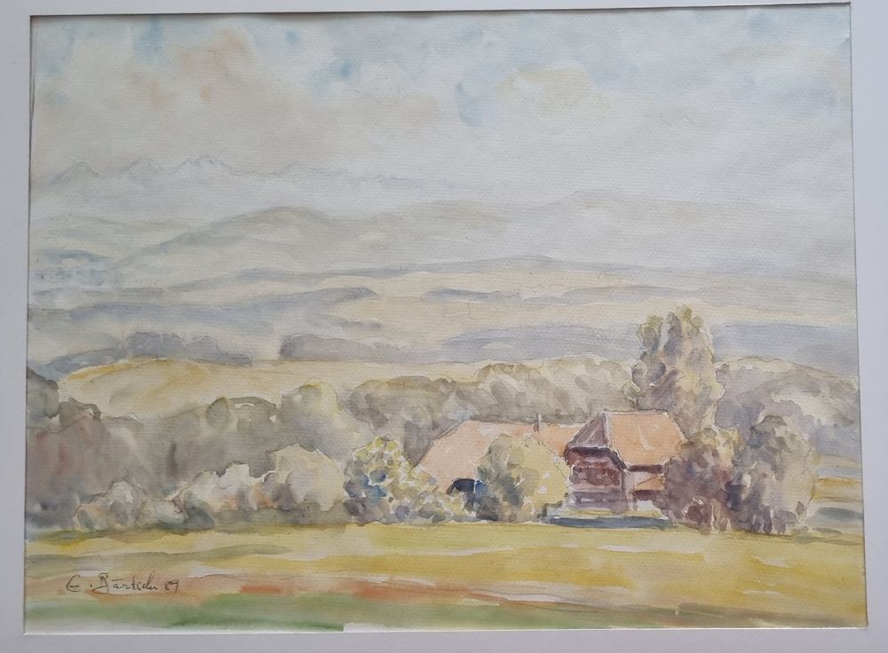 Original Aquarell von Emil Bärtschi (Gebraucht) in Uster für CHF 170 ...