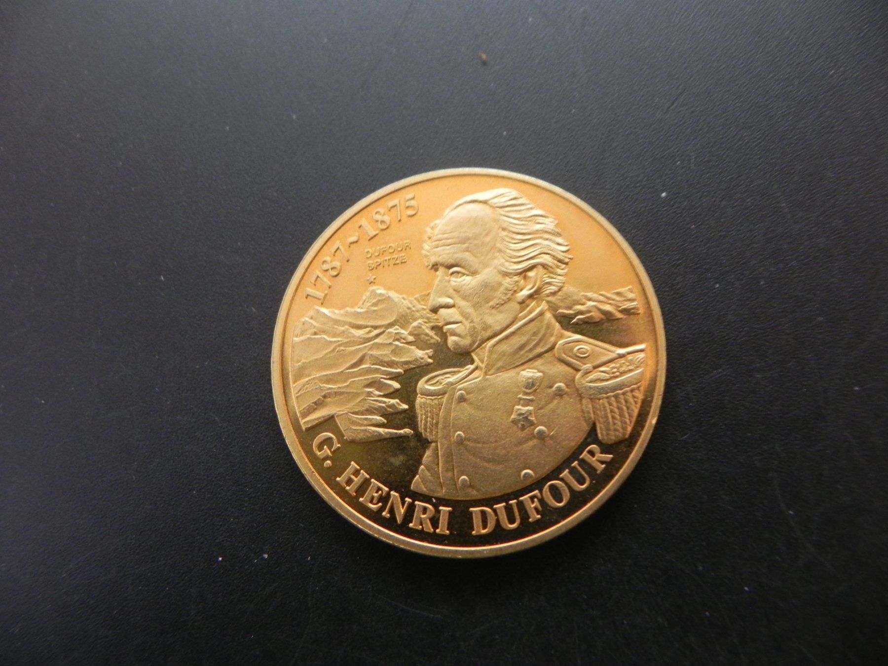 Medaille Helvetia General Dufour 1787 - 1875 (D'occasion) à Biel/Bienne ...