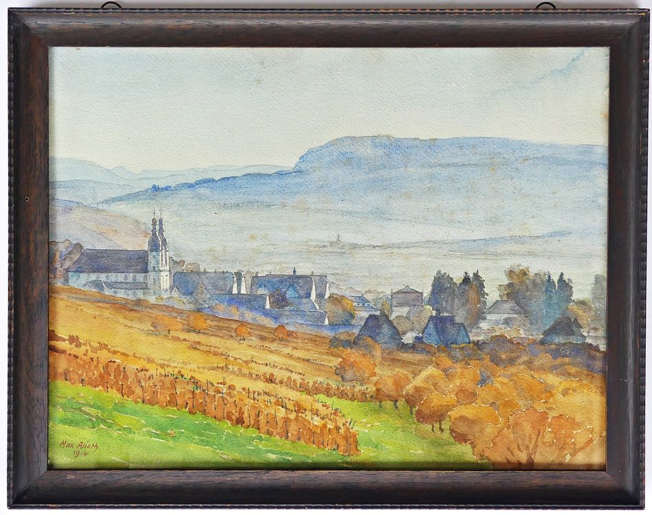 Max ALIOTH (1883-1968) - Gemälde Landschaft (Gebraucht) in für CHF 245 – mit Lieferung auf ...