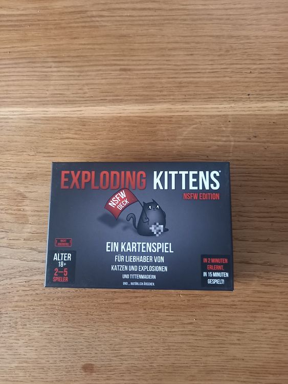 Exploding Kittens NSFW Edition | Kaufen auf Ricardo