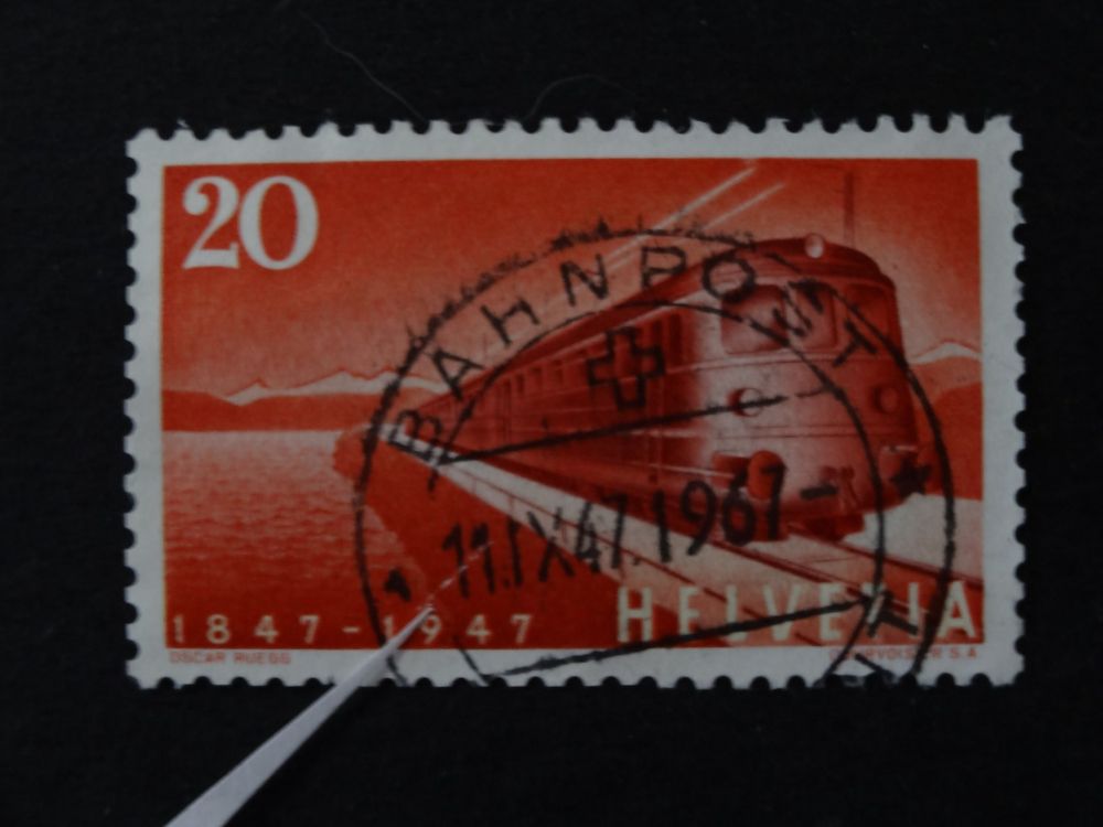 weisser Strich über 1949 SBK 279 67 (Gebraucht) in Anwil für CHF 2 ...