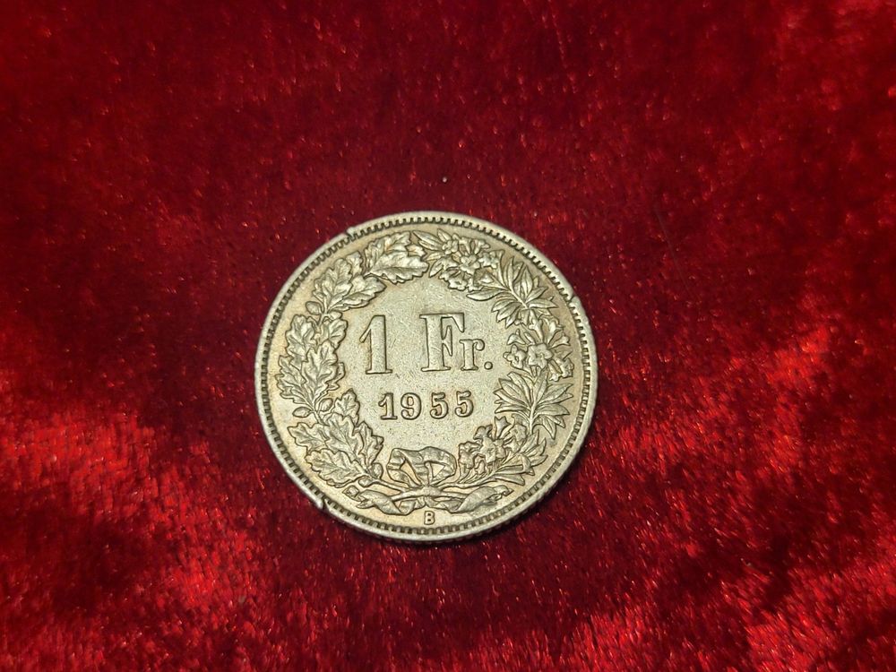 1 Franken 1955 selten!! (Gebraucht) in Neuenkirch für CHF 14.5 – mit Lieferung auf Ricardo kaufen