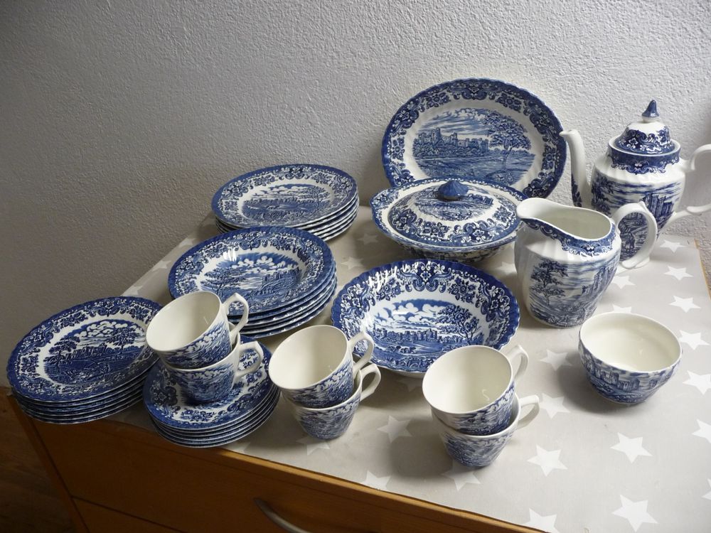 Geschirrset Olde Country Castles Hostess Tableware Ironstone (Gebraucht ...