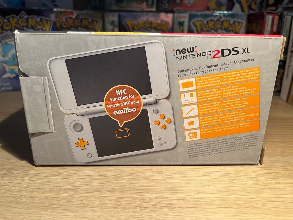 Nintendo New 2DS XL Orange Weiss OVP (Gebraucht) in St. Gallen für CHF ...