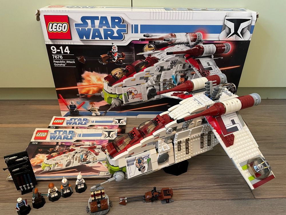 Lego Star Wars 7676 Republic Attack Gunship - Bonus Beigaben (Gebraucht ...