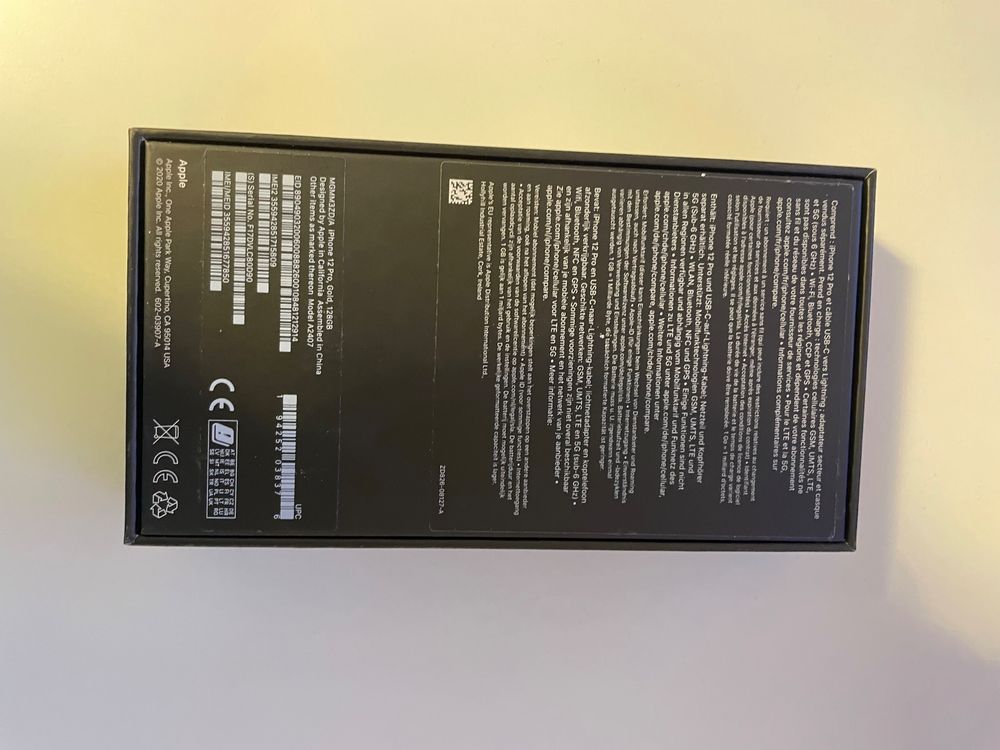 iPhone 12 Pro Gold 128GB inkl. original Verpackung und Kabel (Gebraucht ...