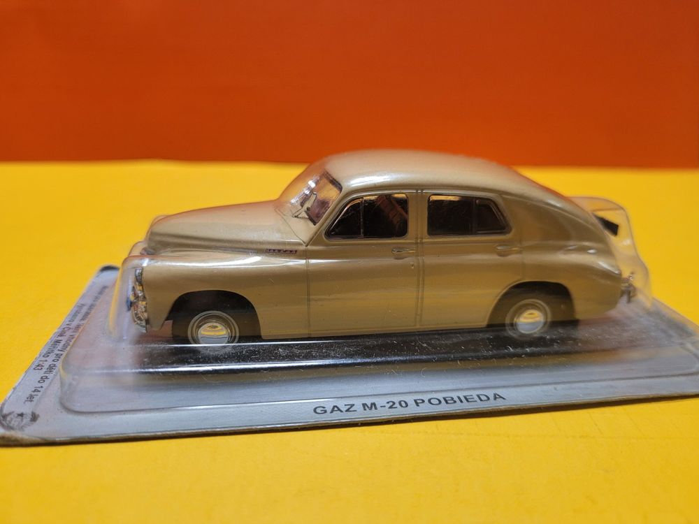 GAZ M-20 Pobieda 1:43 DeA Collection presse (Neu (gemäss Beschreibung ...