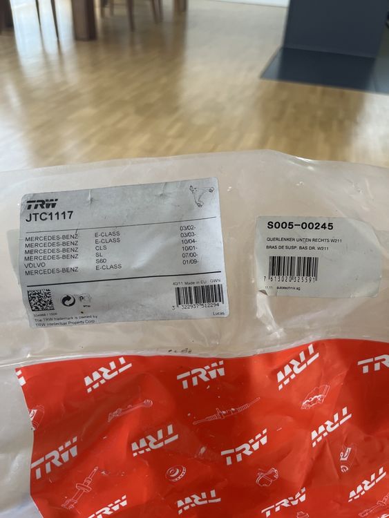 Ersatzteile für S, E und CLS Klasse (Neu und originalverpackt) in ...