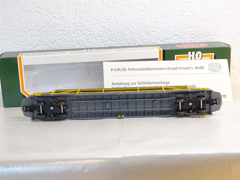 Hag 371 BLS Verladewagen, H0,GS,DC,OVP/2 | Acheter sur Ricardo