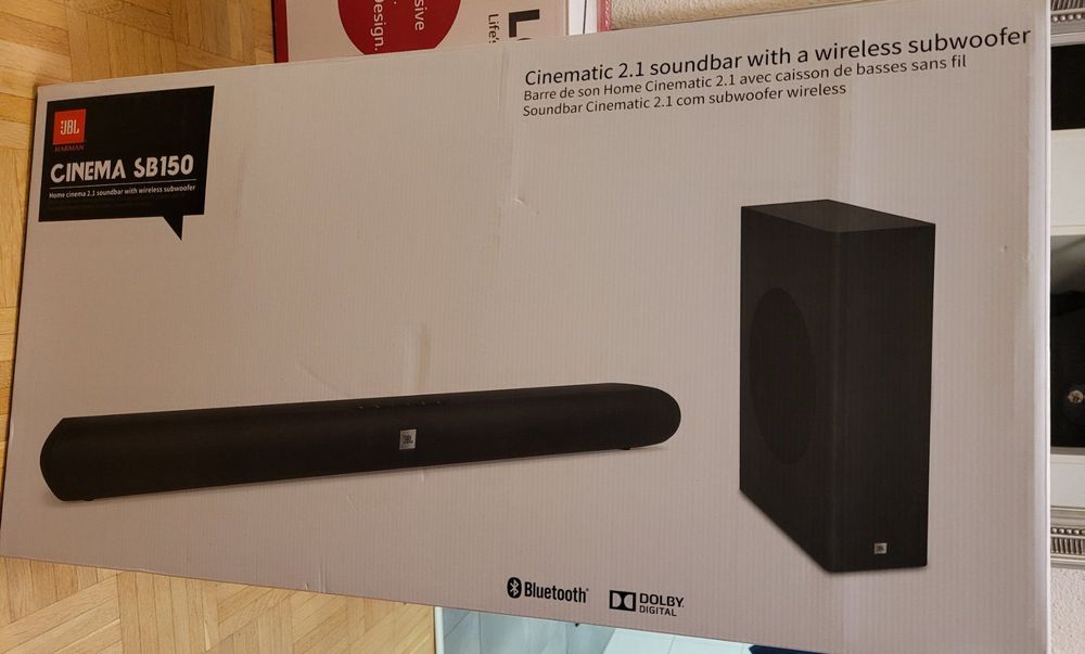 JBL Cinema SB150 soundbar with a wireless subwoofer | Comprare su Ricardo