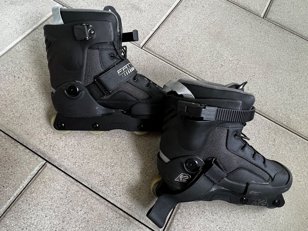 K2 Fatty Pro Park Rollerblades Size 42 (Gebraucht) in Boswil für CHF 30 ...